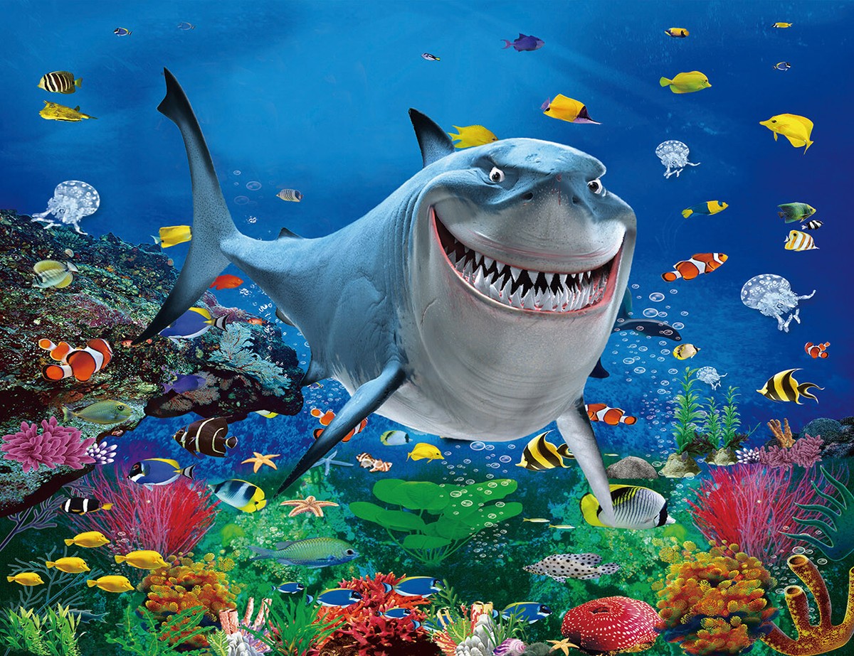 Finding Nemo Shark Wallpaper
