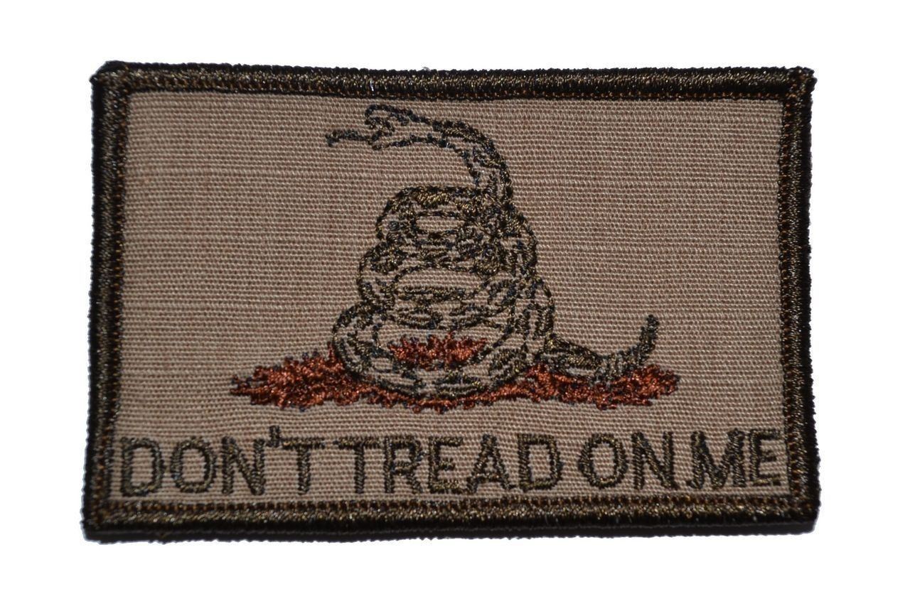 Don't Tread On Me Snake 2x3 Military/ Patch with Hook Fastener | eBay