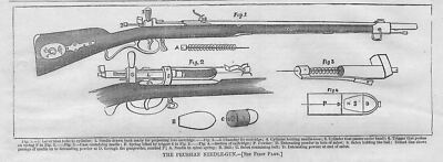 PRUSSIAN NEEDLE-GUN DESIGN ENGRAVING SPRING LIFTED TRIGGER CYLINDER ...