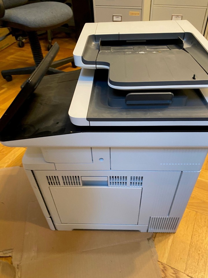 HP LaserJet Enterprise M577dn M577z Laser All-In-One Printer ...