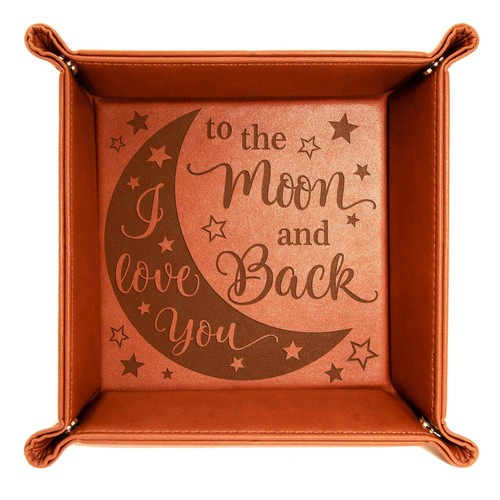 KATE POSH - I Love You to the Moon and Back 7.5" x x 1.5", Brown | eBay