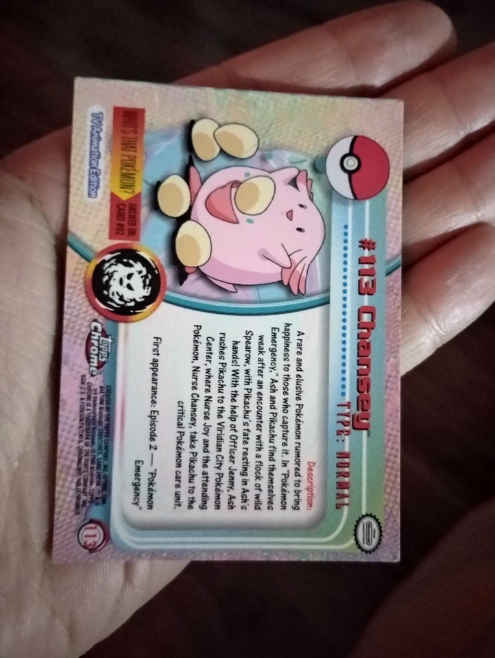 Chancey 2000 Topps Chrome #113 TV Animation Edition Series 2 | eBay