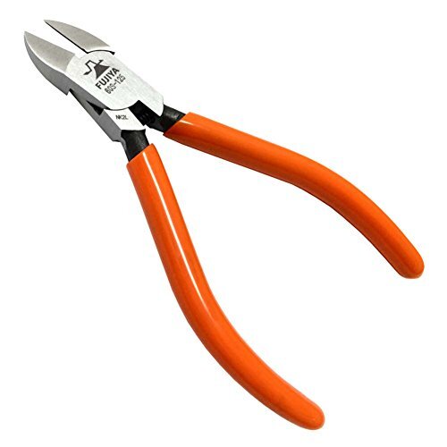 FUJIYA Nippers 60S-125 Micro Small Wire Side Cutters 125mm with spring ...