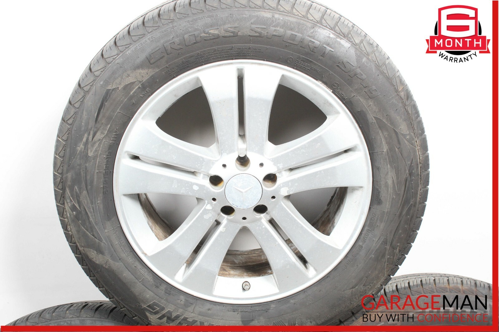 Mercedes X164 GL450 GL550 8.5Jx19H2 19" Wheel Rim Rims Chrome Set of 4 ...