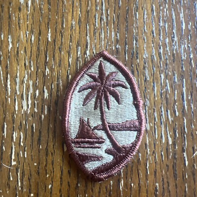 Guam National Guard U.S. Army Desert Tan & Brown Shoulder Patch | eBay