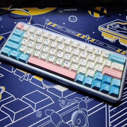 Milk Cover Keycap PBT Cherry Height 140 Keycaps Dye-sub for Cherry MX ...
