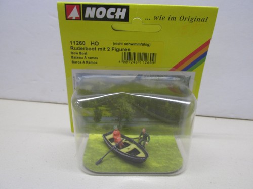 NOCH # 11260 ~ ROWBOAT WITH 2 FIGURES ~ HO SCALE ~ LOT C | eBay