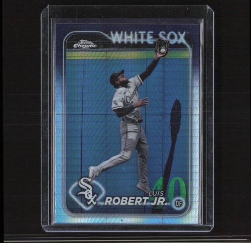 2024 Topps Chrome #86 Luis Robert Jr. Prism Refractor | eBay