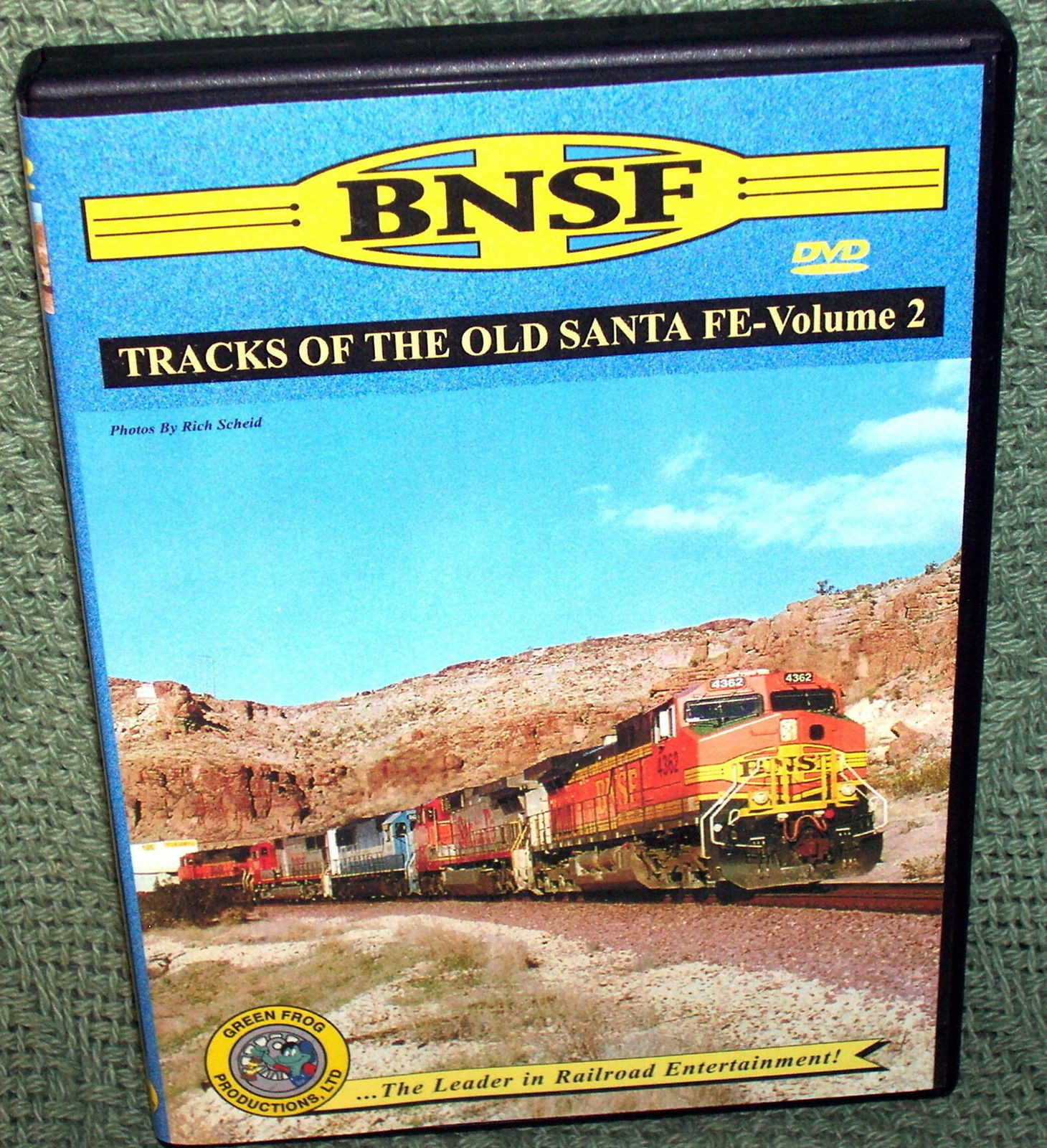 20036 TRAIN RAILROAD VIDEO DVD "BNSF TRACKS OF OLD SANTA-FE # 2" | eBay