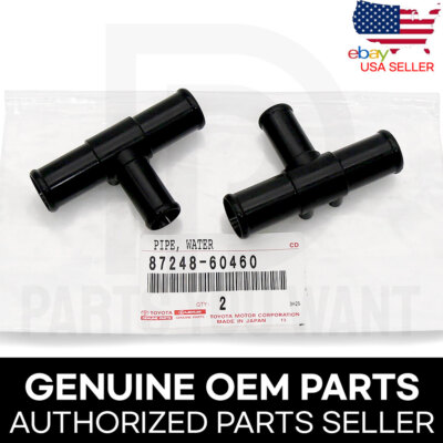 GENUINE Toyota Lexus OEM Heater Water Outlet T-Pipe Hose 87248-60460 ...