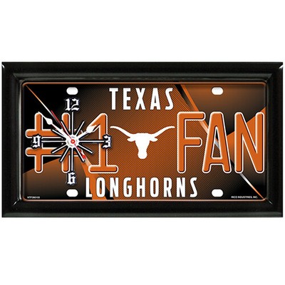 Texas Longhorns NCAA #1 Fan Clock by GTEI | eBay