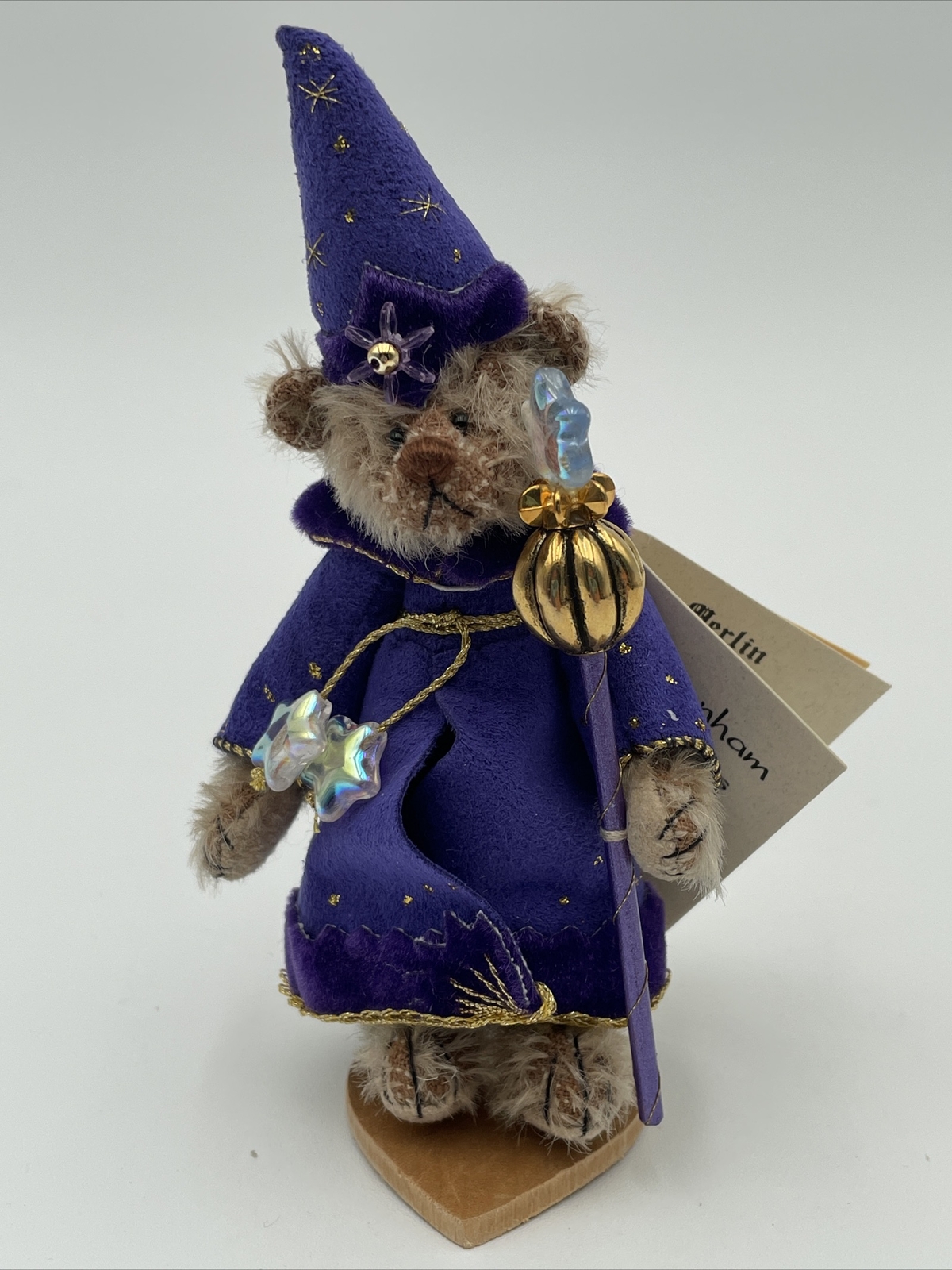 Miniature Bear - Deb Canham Camelot Collection "Merlin" #1483 of 2500 ...