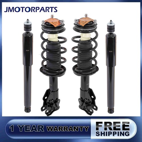 4PCS Front & Rear Shocks Absorbers Struts Assembly For 2006-2011 Honda ...