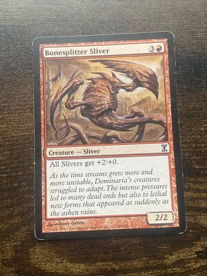 Bonesplitter Sliver 149/301 Time Spiral Magic The Gathering MTG D3365 ...