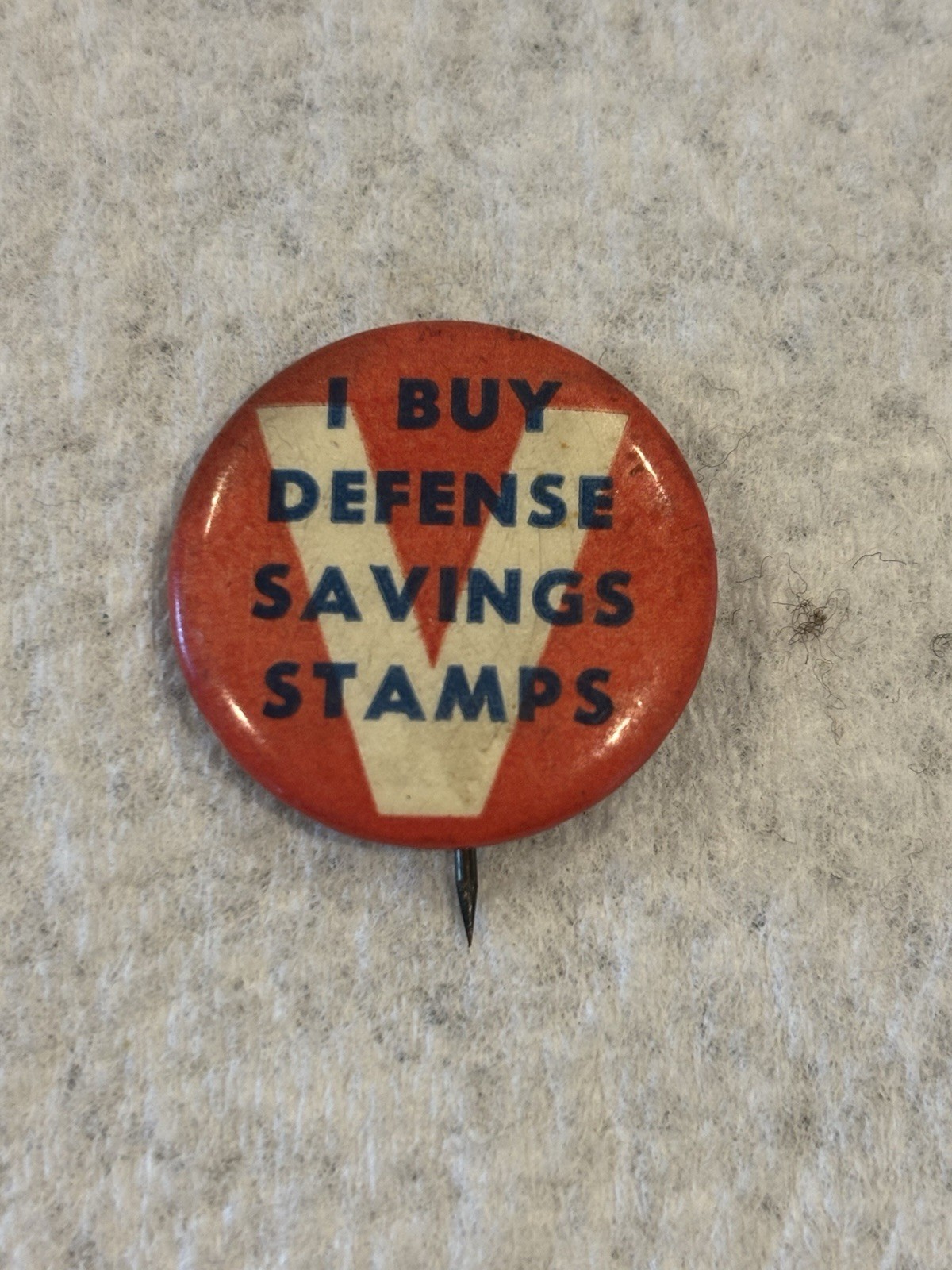 I buy defense savings stamps pin back button | eBay