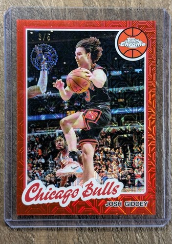2025-26 Topps CHROME NBA Basketball JOSH GIDDY 45TH ANNIVERSARY 3/5 | eBay