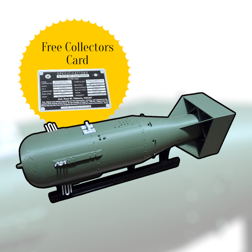 Little Boy Atomic Bomb Model – 3D Printed WWII Replica in PLA 1:8 (15 ...