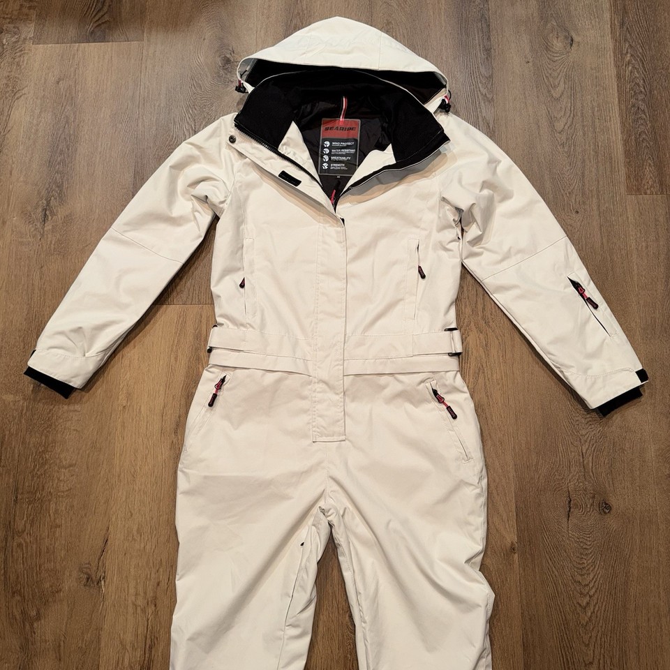 Womens Searipe Ski Suit One Piece Snowsuit Snowboard Jumpsuit Snow Bib ...