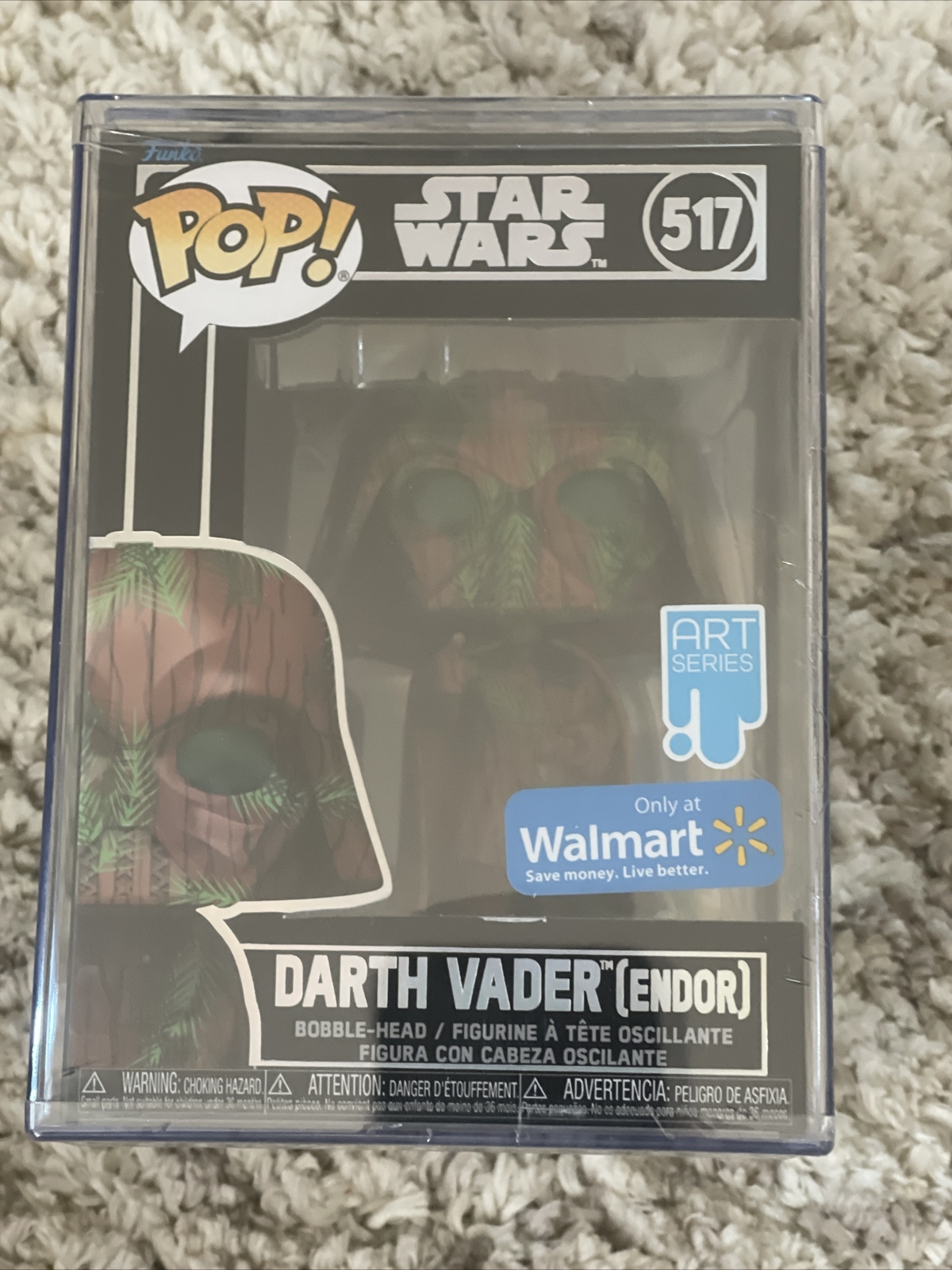 Funko Pop! Star Wars Darth Vader (Endor) Artist Series Mint Walmart ...