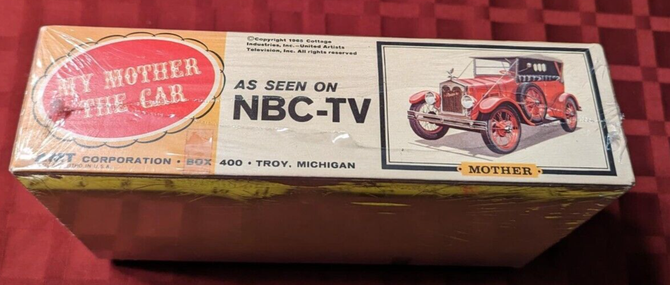 Factory Sealed MY MOTHER THE CAR AMT 1/25 Scale Model Car Kit NBC-TV ...