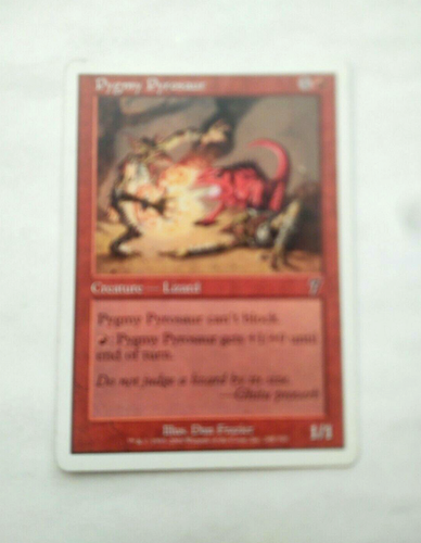 MTG Pygmy Pyrosaur 7th Edition 208/350 Reg. Common - Premium NOS ...