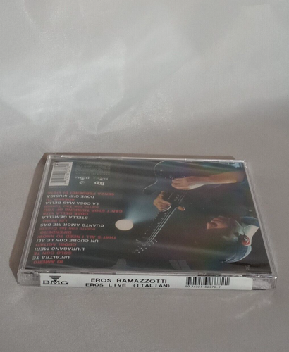 Eros Live (Italian) by Eros Ramazzotti (CD, Nov-1998, Ariola ...