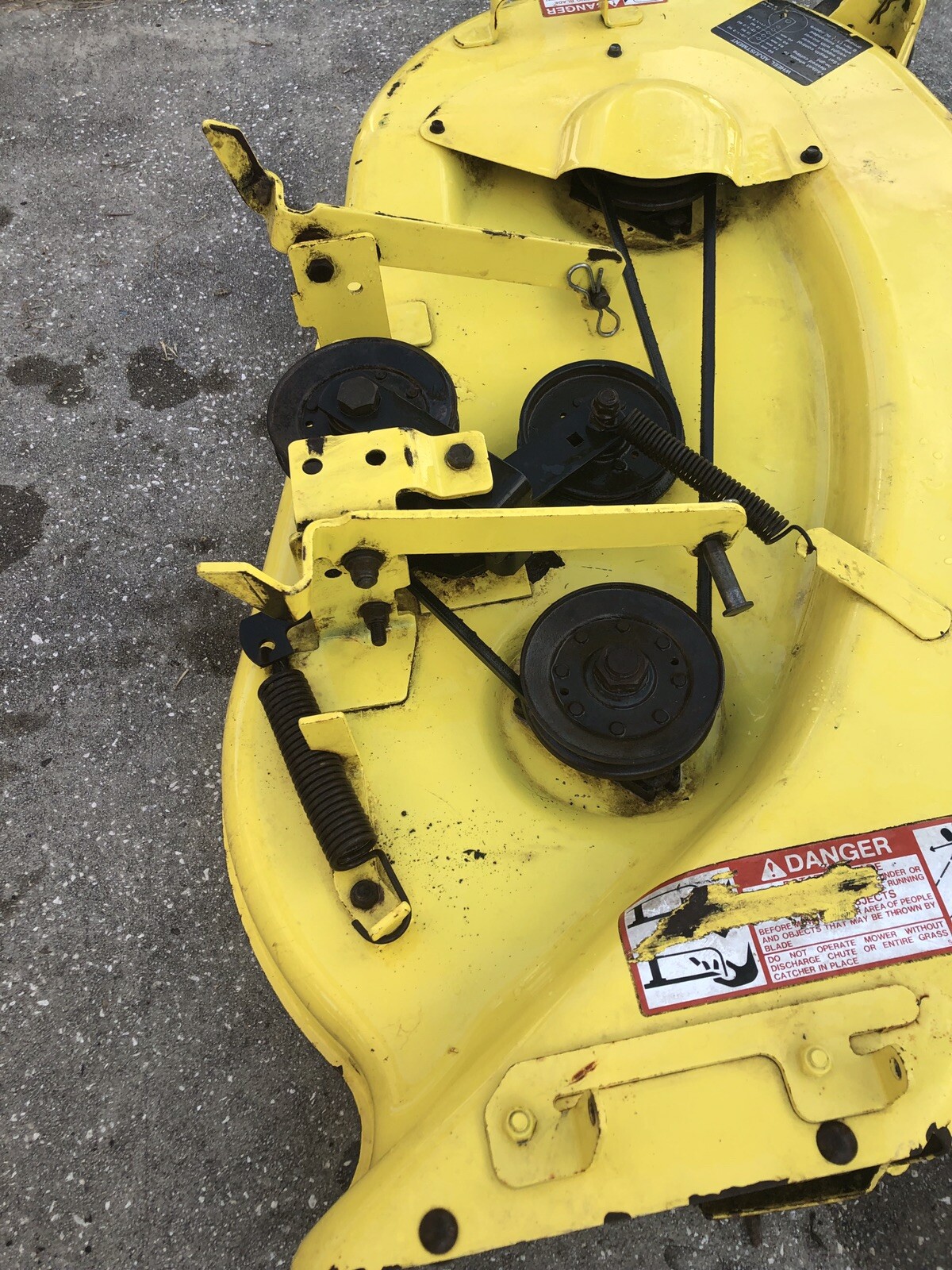 John Deere STX38 Complete 38 Inch Mower Deck | eBay