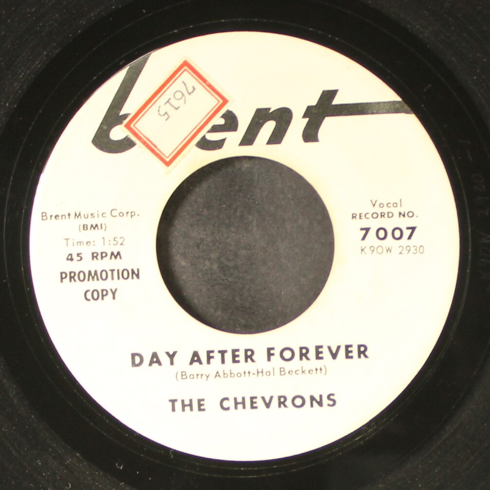 CHEVRONS: lullabye / day after forever BRENT 7" Single 45 RPM | eBay