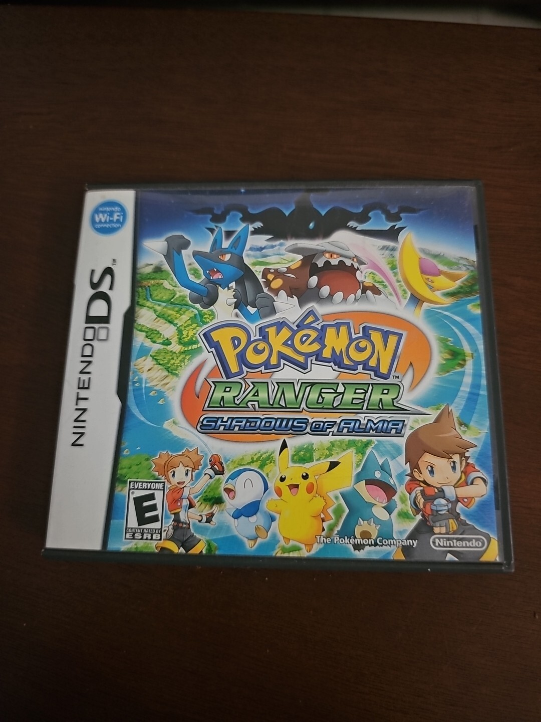 Pokemon Ranger shadow of almia (Nintendo DS, 2006) case and manual no ...