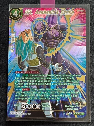 Hit, Assassin's Strike (SPR) - Realm of the Gods (DBS-B16) | eBay
