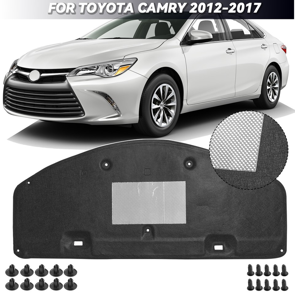 Cotton Hood Engine Sound Heat Insulation Pad Mat For TOYOTA Camry 2012 ...