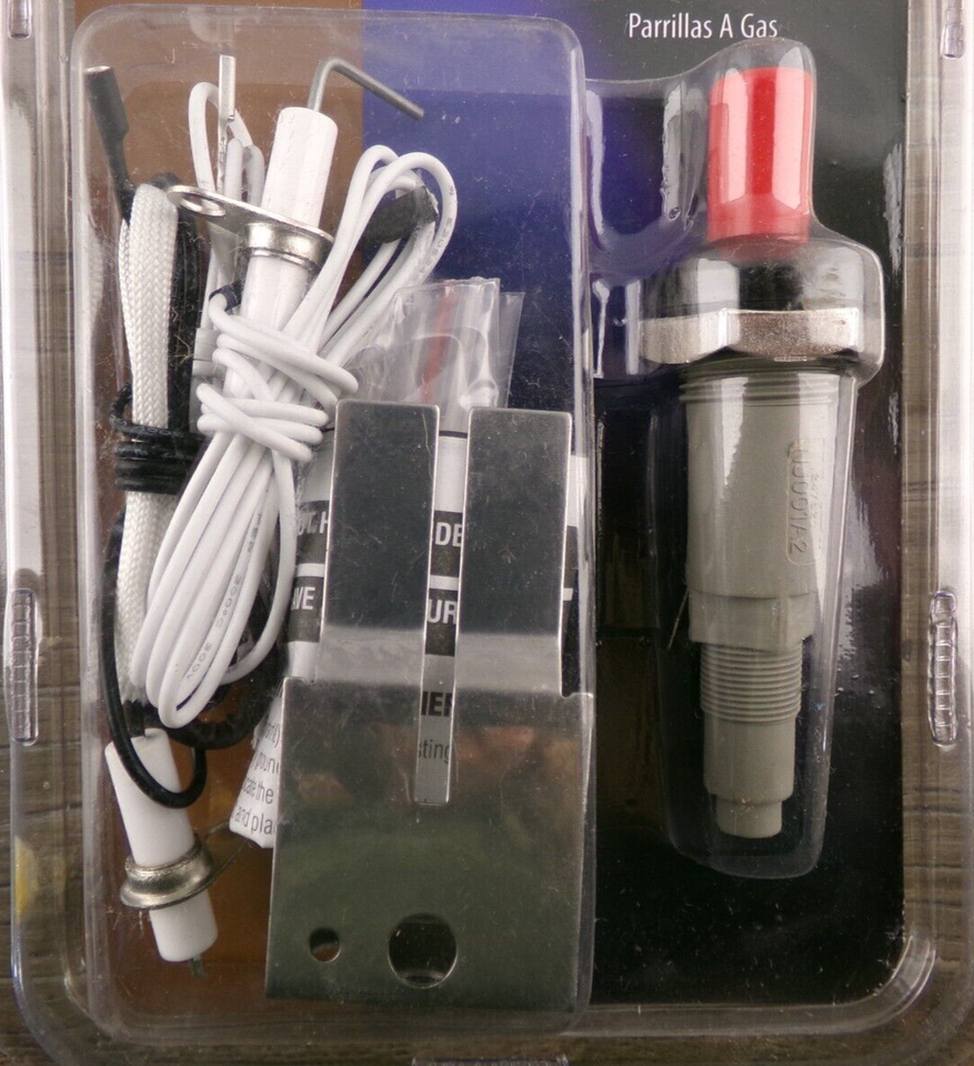 Grill Mark Universal Push Button Ignitor Kit for Gas Grills, 81307, New ...