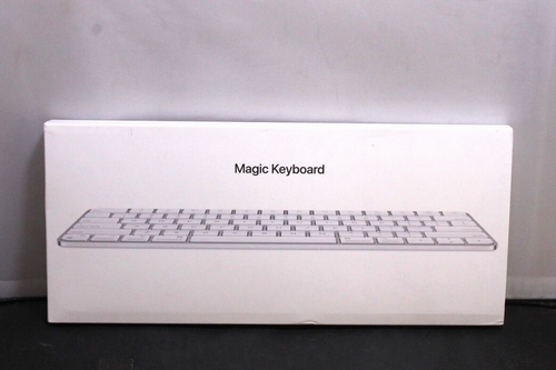 Apple Magic Keyboard Wireless Bluetooth Model A2450 - Silver (MK2A3LL/A ...