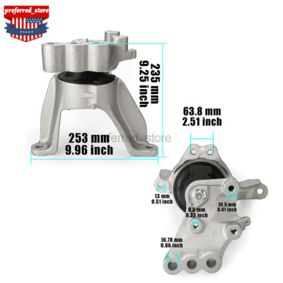 New Engine Mount 50820-TLA-A01 Fit For Honda 2017-22 CR-V 1.5L/20-22 2 ...