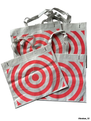 Reusable Target Shopping Bags/Totes Washable Lot from 1 to 10 | eBay