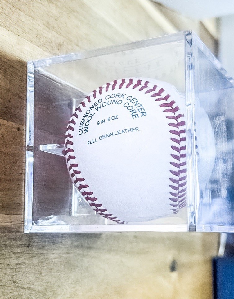 Joe Mauer Signed Baseball w/ Jake & Billy Mauer JSA COA Minnesota Twins ...