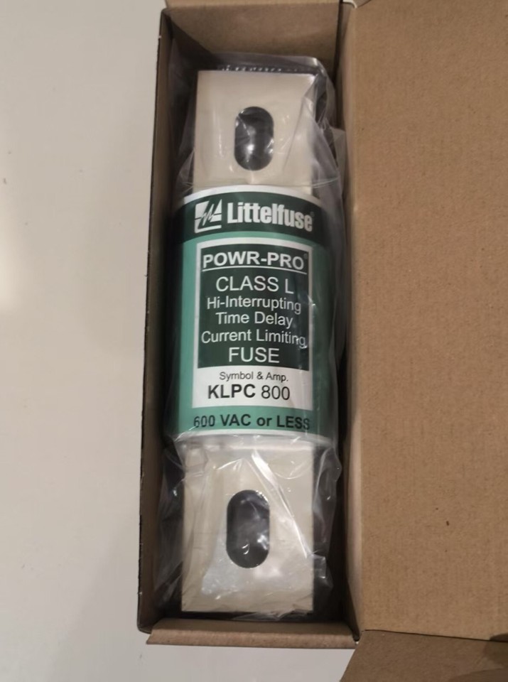 New class L fuse KLPC800 600V 800A, Time delay in stock same day ship ...