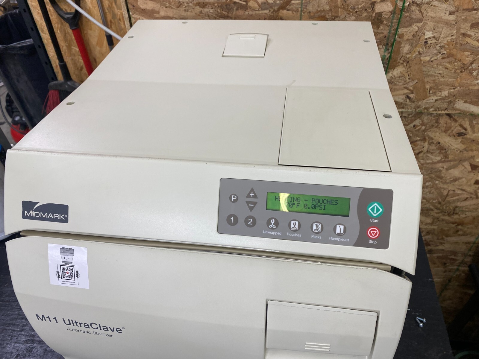 Esterilizador dental Midmark Ritter M11 UltraClave menos de 2k ciclos ...