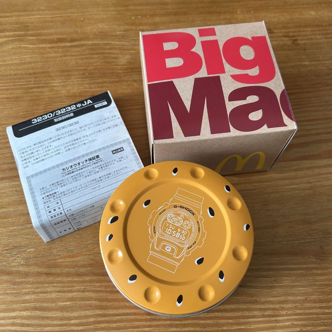 Casio G-SHOCK DW-6900FS McDonald's BIG MAC 50th Limited EL Casio G-SHOCK DW-6900FS McDonald's BIG MAC 50th Limited EL