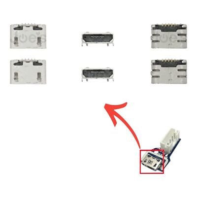 OEM Replacement Micro USB Charging Port for JBL PULSE 3 Bluetooth ...
