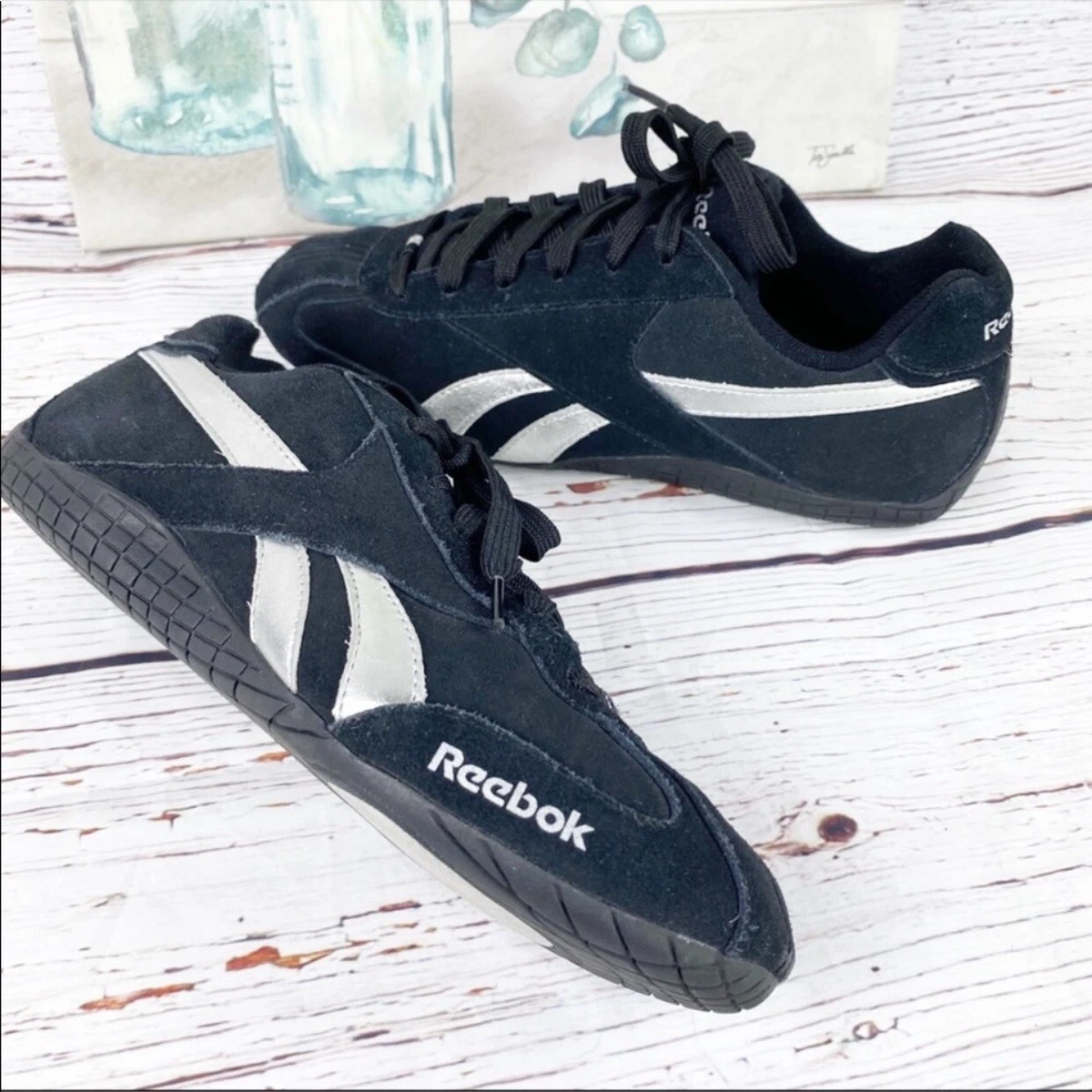 Reebok Classic Black Suede