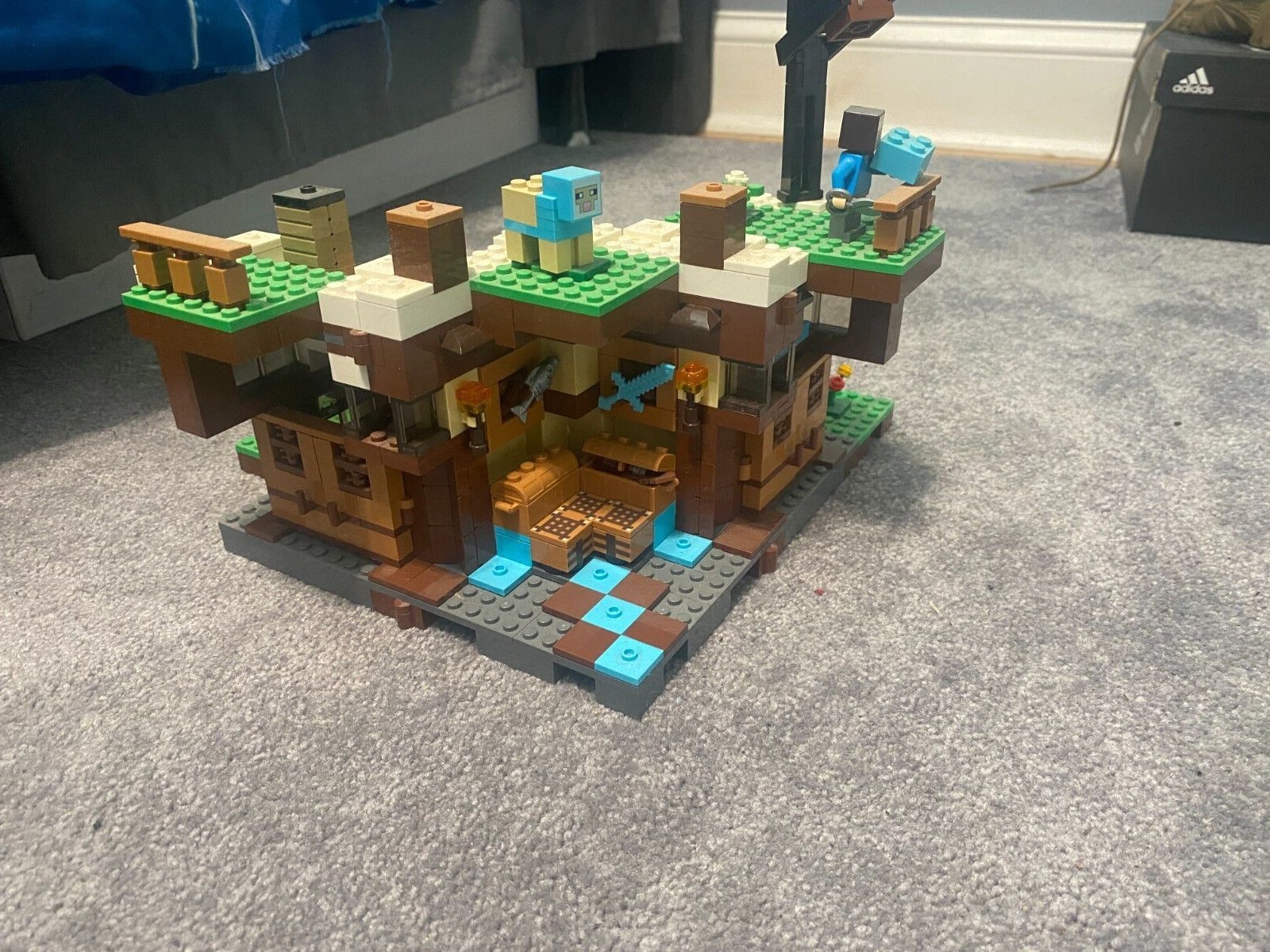 lego minecraft the waterfall base 21134 no box | eBay