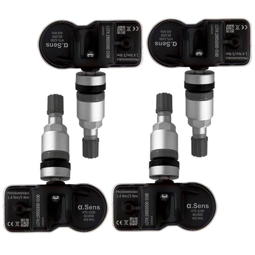 4 TPMS Sensors silber for Volvo C30 C70 S40 S60 S80 S90 V40 V50 V60 V70 ...