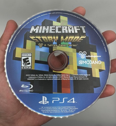 Minecraft: Story Mode -- Season Pass Disc (Sony PlayStation 4, 2015 ...