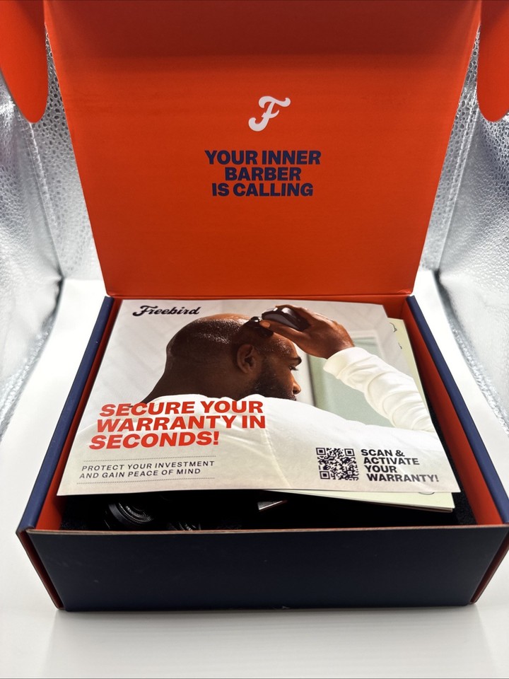 Freebird Flex Series Shaving Kit Men's Electric Rotary Shaver-NEW open ...