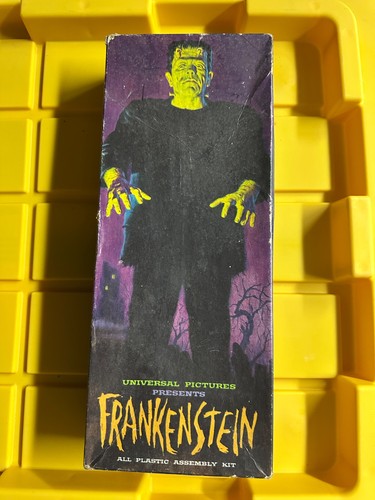 RARE COMPLETE - 1961 Aurora - FRANKENSTEIN - Plastic Model Kit #423-98 ...