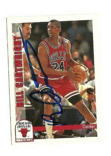 Bill Cartwright 1992-93 Hoops auto autographed signed card Bulls | eBay