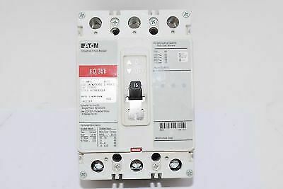 Eaton Fd35k Circuit Breaker 15 Amps 600 VAC FD3015 for sale online | eBay