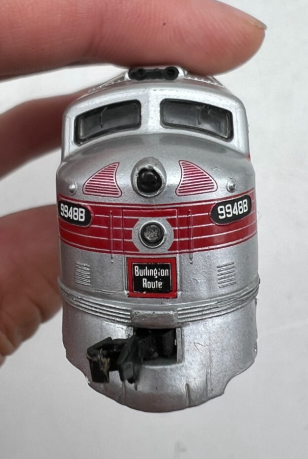 Life-Like N CB&Q Burlington E8 Diesel Train Locomotive Unpowered Dummy ...