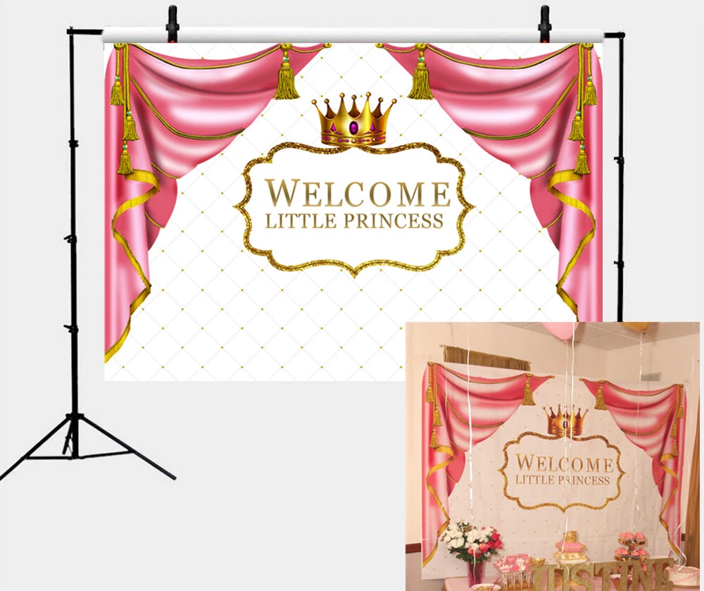 Princess Birthday Backdrop